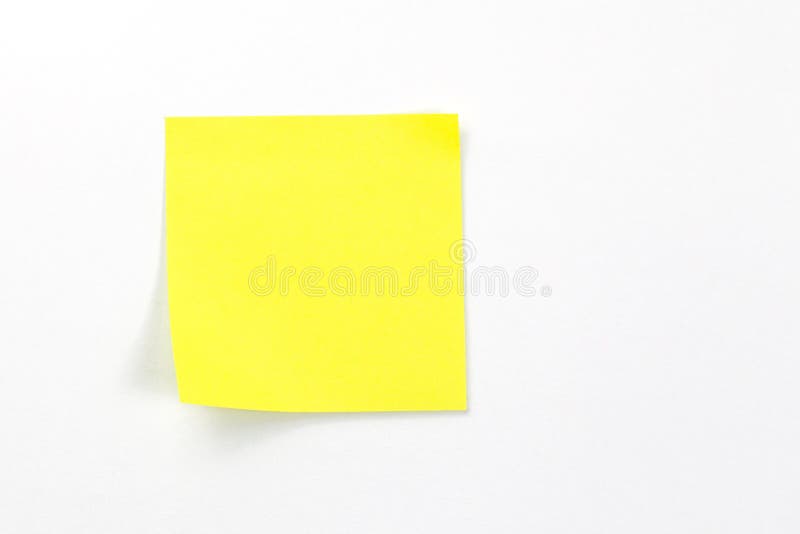 Sticky Note with Tack on Cork Bulletin Board Stock Photo - Image of ...