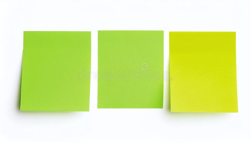 Sticky Notes on White Background Creating a Vibrant Display of ... Sticky Notes on White Background Creating a Vibrant Display of ...