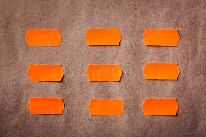 Sticky orange notes stock image. Image of memorandum - 32001507