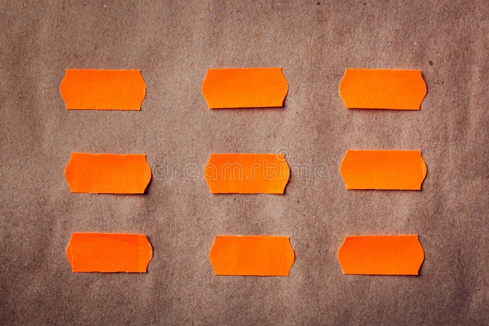 Sticky orange notes stock image. Image of memorandum - 32001507