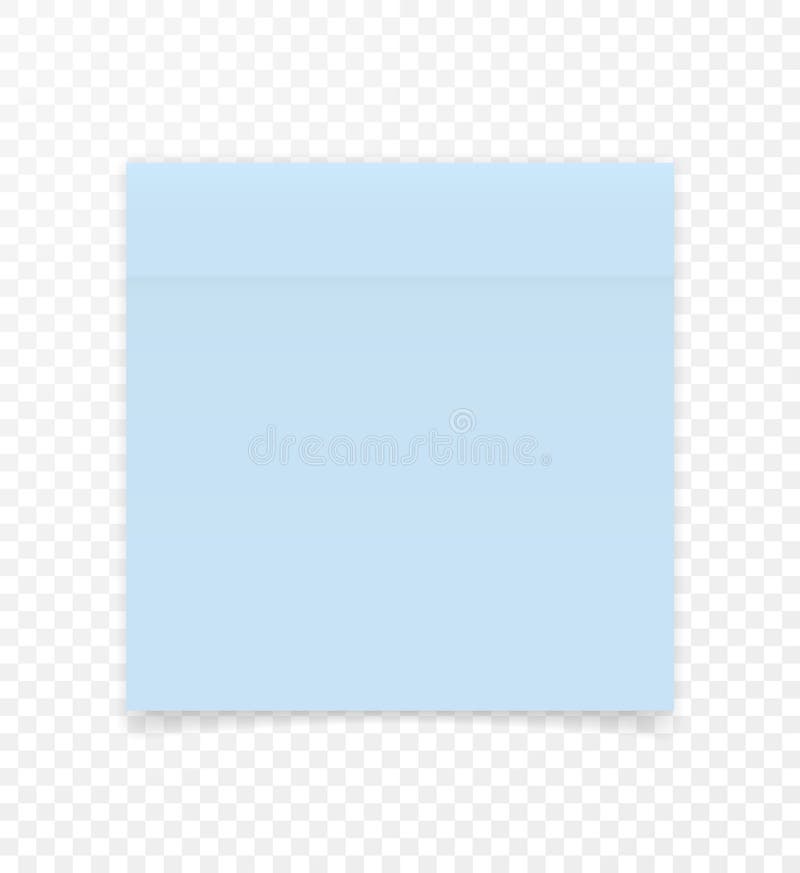 Sticky Paper Notes with Shadow Effect. Blank Color Memo Note Stickers ...