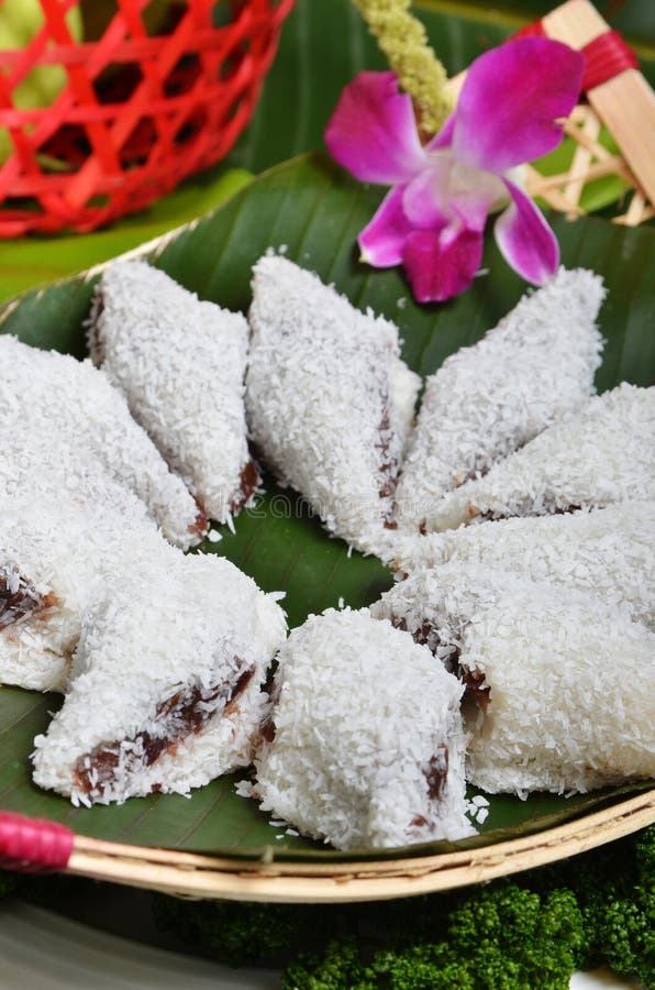 Sticky rice cake stock image. Image of traditional, asian - 33097919