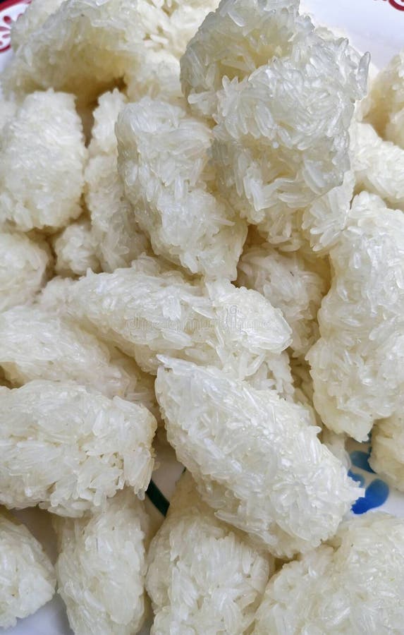 Sticky Rice, Rice, Cooked Rice, Food, Rice Stock Image - Image of dish ...