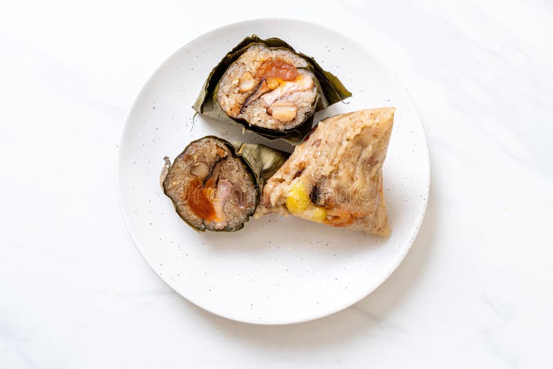 Sticky rice dumpling stock photo. Image of peanuts, culture - 164865904