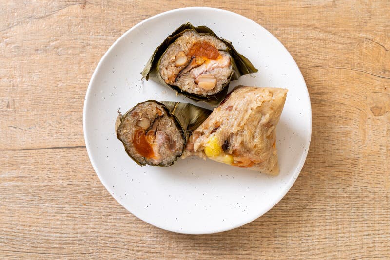 Sticky rice dumpling stock photo. Image of kong, boat - 160379108