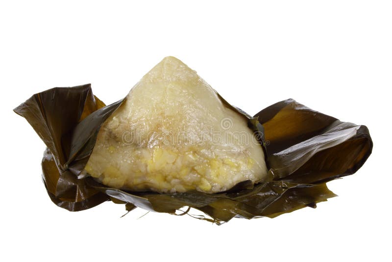 Sticky Rice Dumpling stock photo. Image of shape, white - 94816950