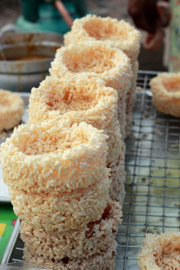 Sticky Rice Fried Asia Food Stock Image - Image of thai, traditional ...