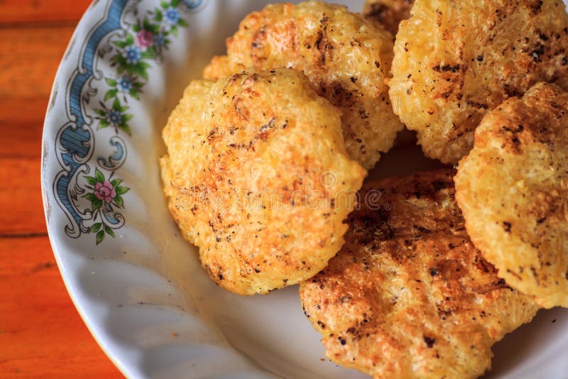 Sticky rice grill stock photo. Image of homemade, product - 33139664