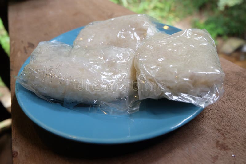Sticky rice stock photo. Image of seed, packaging, cuisine - 64321170