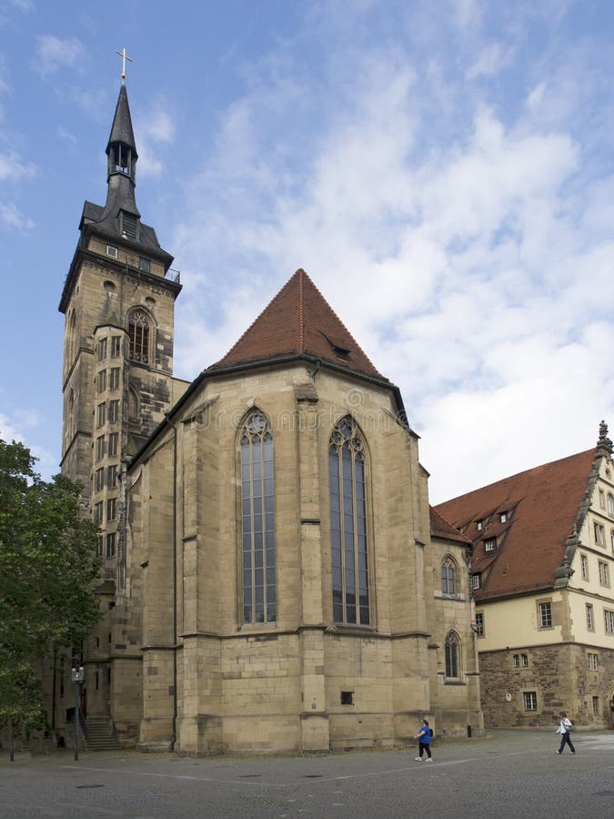 Stiftskirche, Stuttgart foto editorial. Imagen de europeo - 74587536