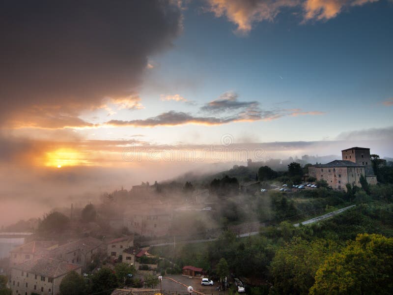Stigliano town. Italy stock image. Image of landscape - 27323839