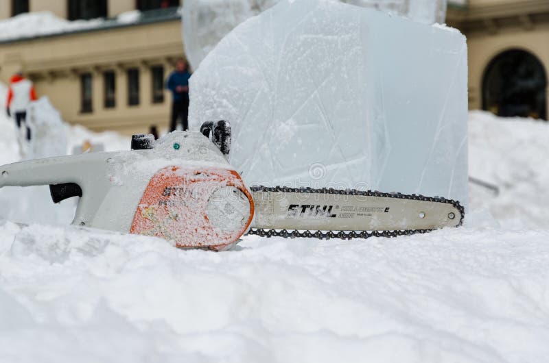 Stihl Chainsaw, Ice Carving Tool Editorial Stock Image - Image of ... Stihl Chainsaw, Ice Carving Tool Editorial Stock Image - Image of ...