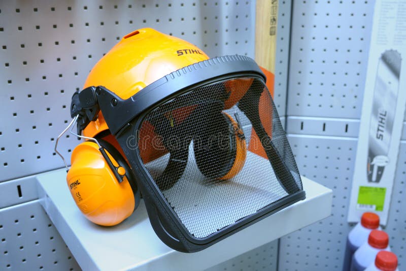 STIHL Function Basic Safety Helmet System, Earmuffs and Mesh Visor ...