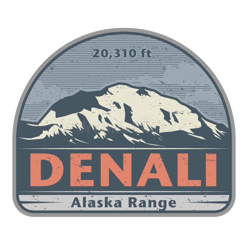 Denali Mountain Stock Illustrations – 170 Denali Mountain Stock ...