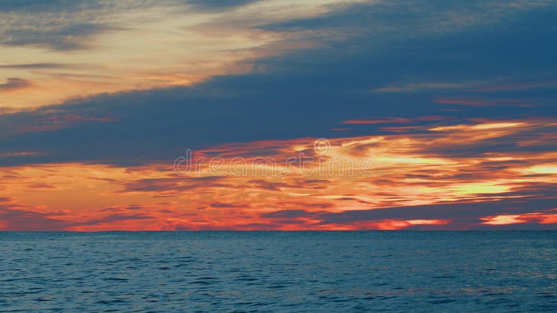 Dramatic Sunset Cloudy Sky Background. Sunset Sky in Evening. Gradient ...