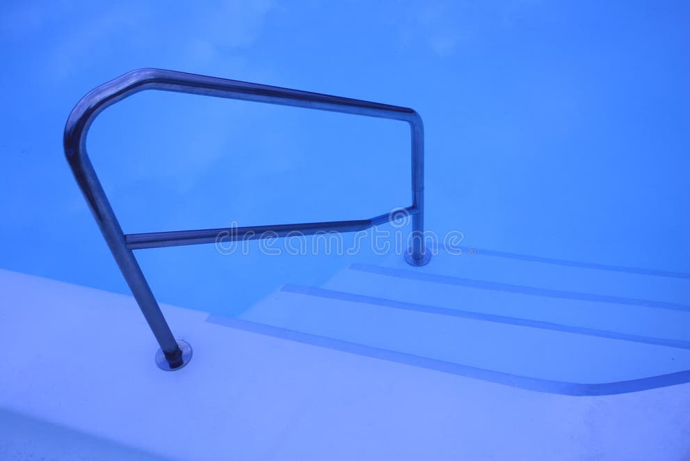 Still Indoor Pool Steps stock photo. Image of pools, summertime - 145484