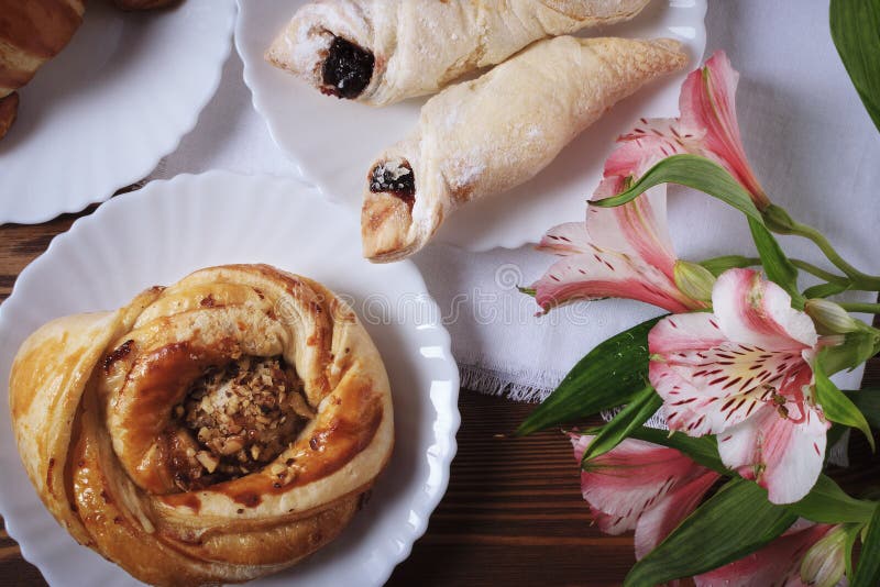 Still Life with Baking. Homemade Baking Stock Photo - Image of ...