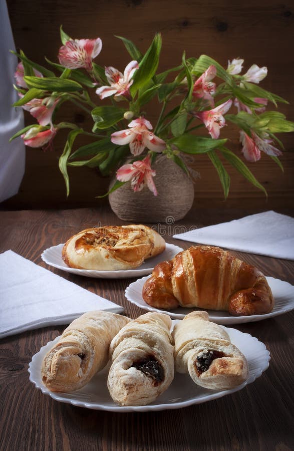 Still Life with Baking. Homemade Baking Stock Image - Image of petal ...