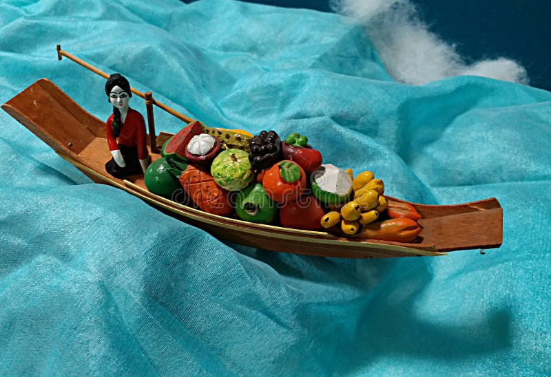 Still life of boat stock photo. Image of banana, kashmir - 98524180