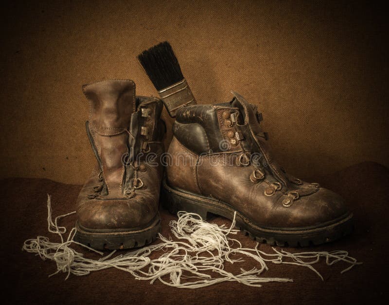 Still life with boots stock image. Image of biology, life - 47391497