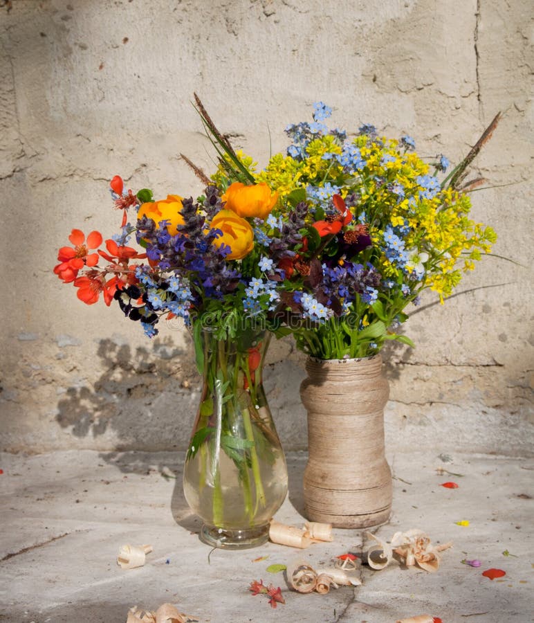 Still life bouquet stock image. Image of bright, primula - 41034399
