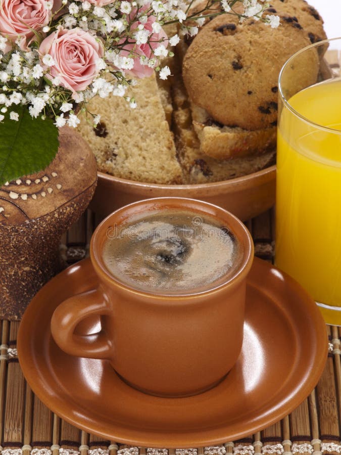 Still life. Breakfast. stock photo. Image of herb, drink - 19391666