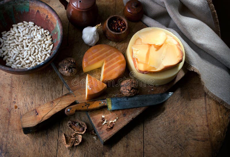 Still life with cheese stock image. Image of genre, interior - 20199419