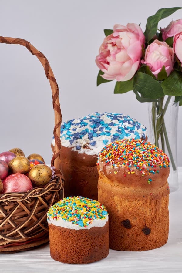 Still Life Composition of Easter Attributes. Stock Image - Image of ...