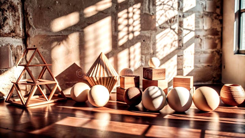 The Dance of Light and Shadow: a Still Life of Geometric Objects in ...