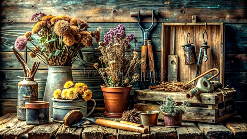 A Celebration of Simplicity: a Still Life of Rustic Objects AI-assisted ...