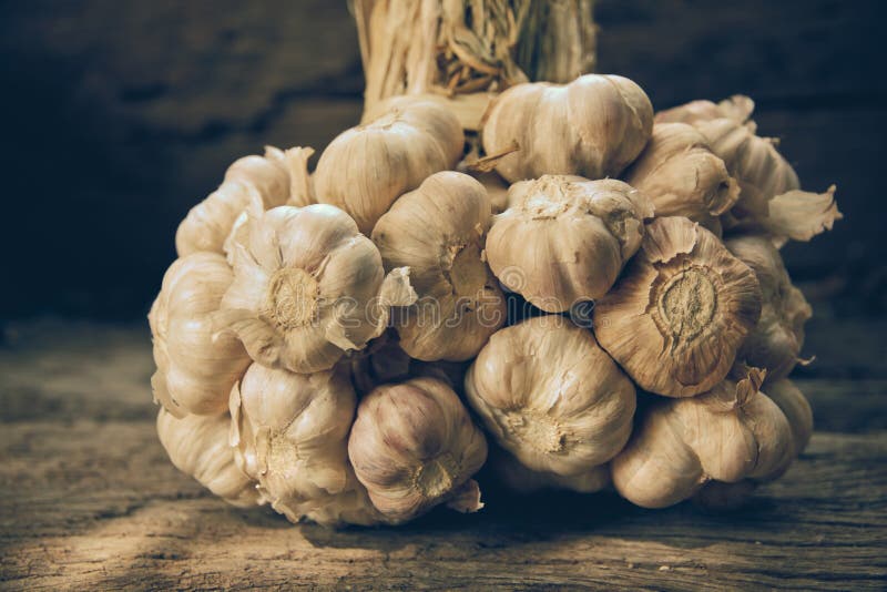 Still Life Composition with Garlic Stock Image - Image of garlic ...