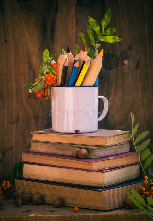 Still Life Concept Back School Stock Image - Image of concept, back ...