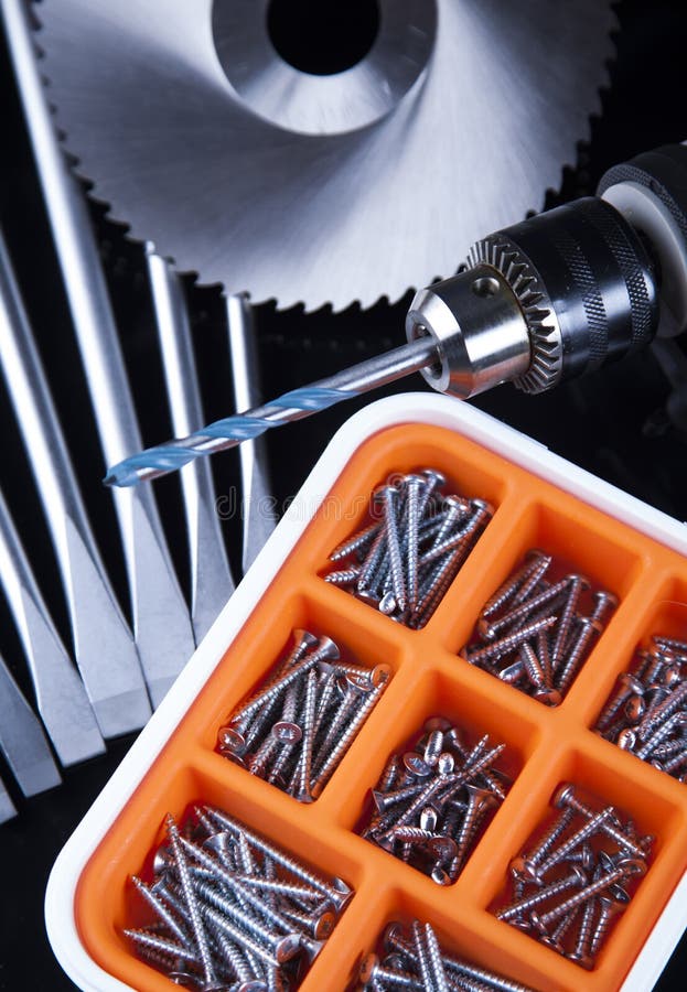 Still Life with Constructor Tools Stock Image - Image of carpentry ...