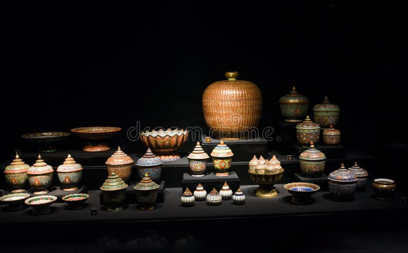 Still Life with a Cup of Tea, Old Antique Collection Stock Image ...