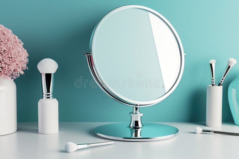 Still Life with Decorative Items Stock Photo - Image of studio, mirror ...