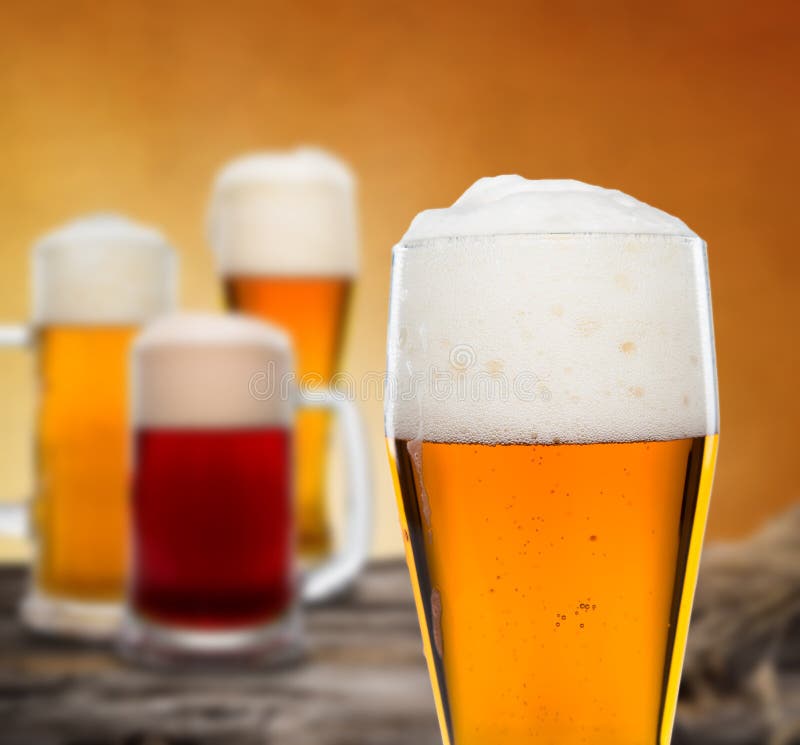 Still Life with a Draft Beer Stock Photo - Image of pint, yellow: 37238962