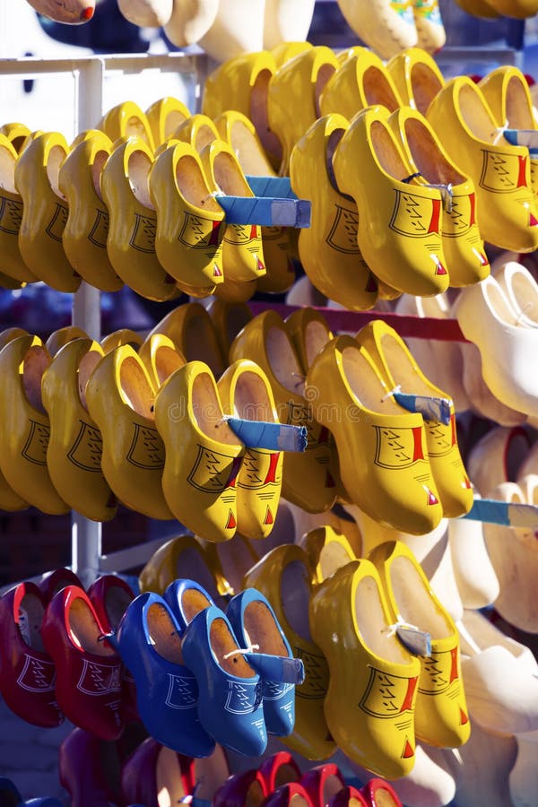 Still Life of Dutch Wooden Clogs Stock Image - Image of european ...