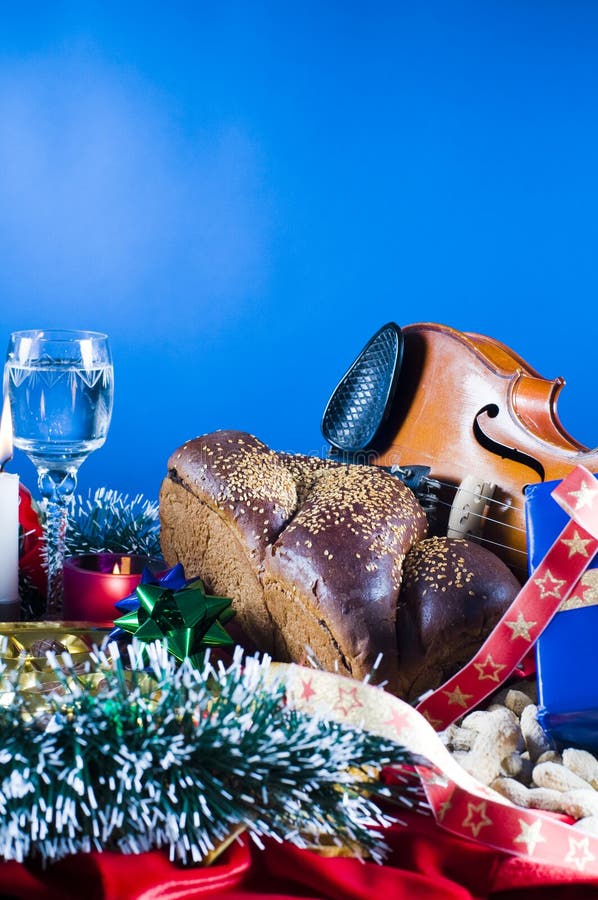 Still life festive objects stock image. Image of glass - 7383681