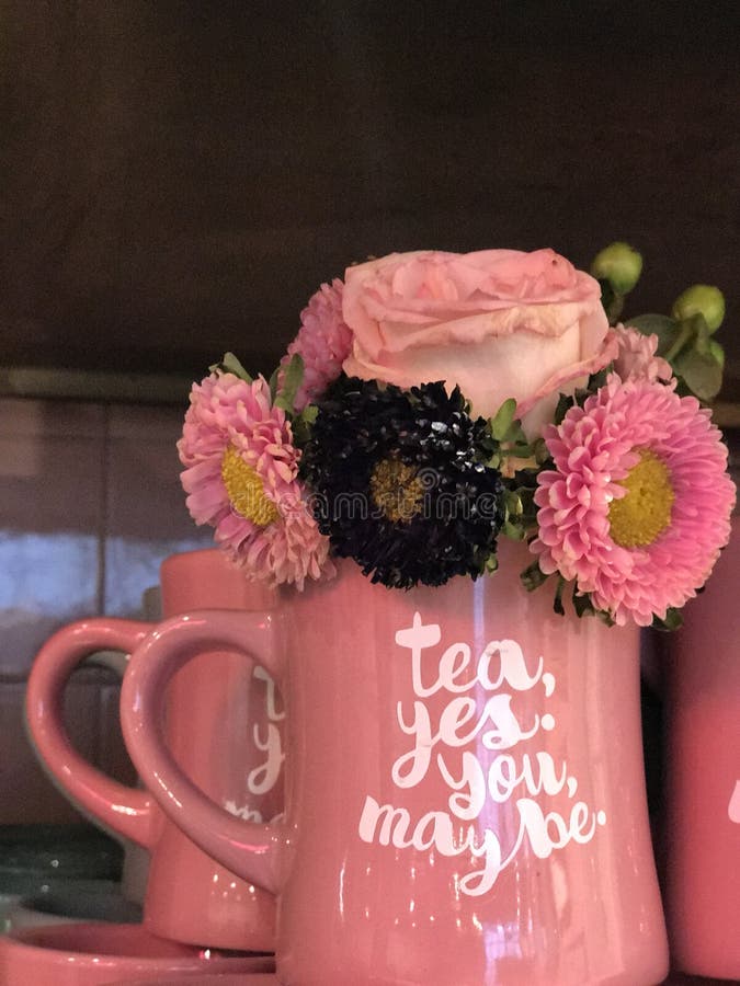 Flowers in pitcher stock image. Image of flowers, decoration - 102839033