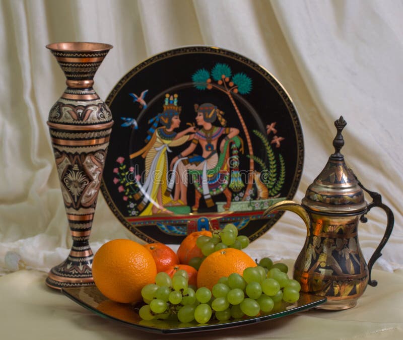 Still life with fruit stock image. Image of stilllife - 69819547