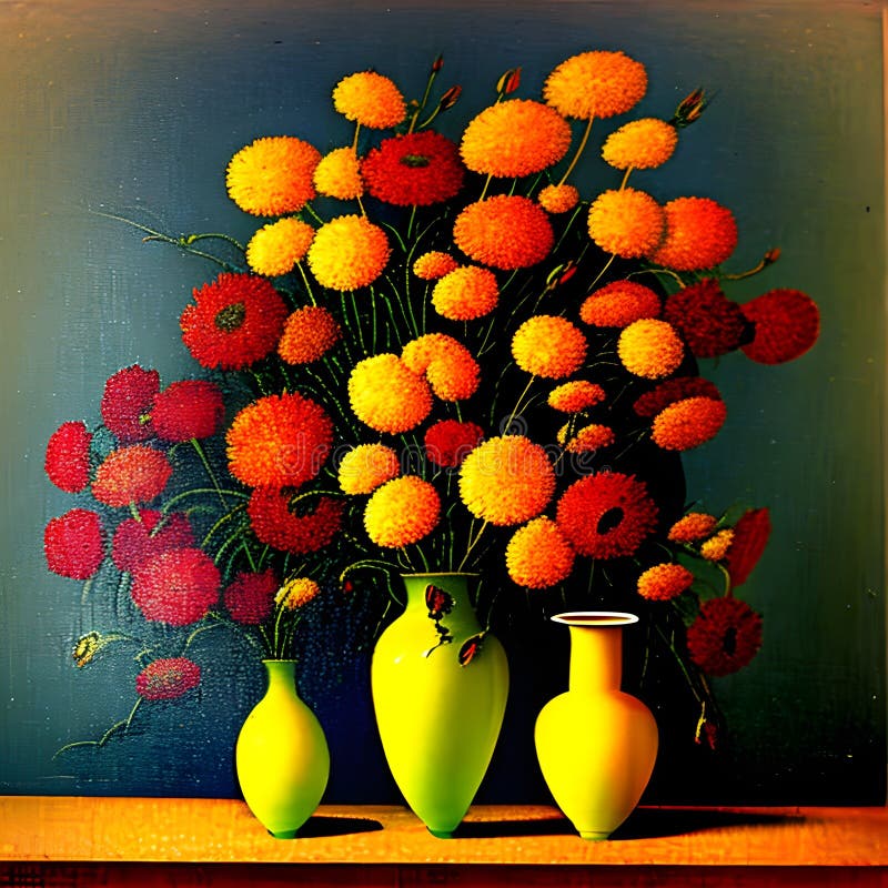 Still Life, Generative AI Illustration Stock Illustration ...