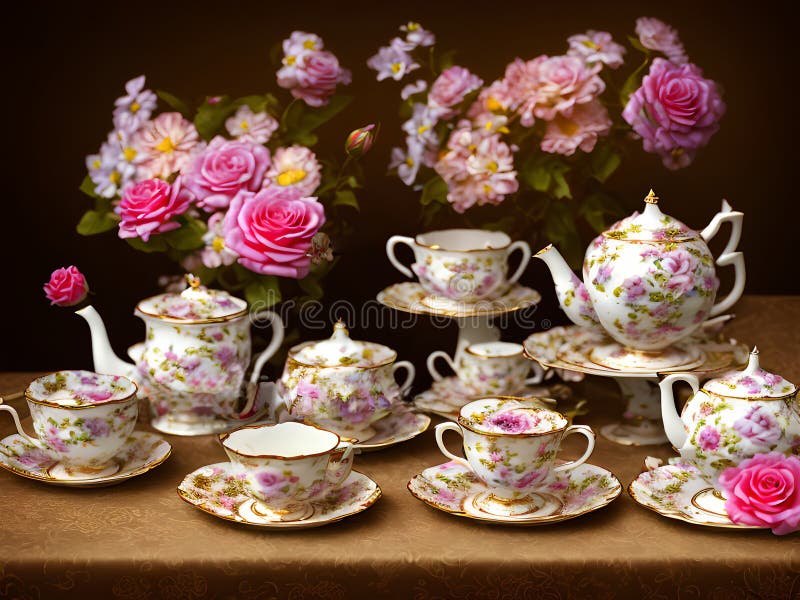 Still Life, Generative AI Illustration Stock Illustration ...