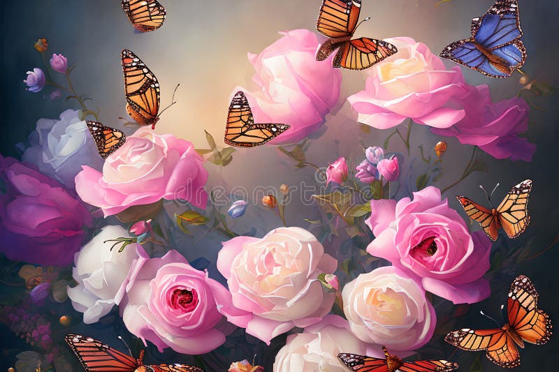 Still Life, Generative AI Illustration Stock Illustration ...