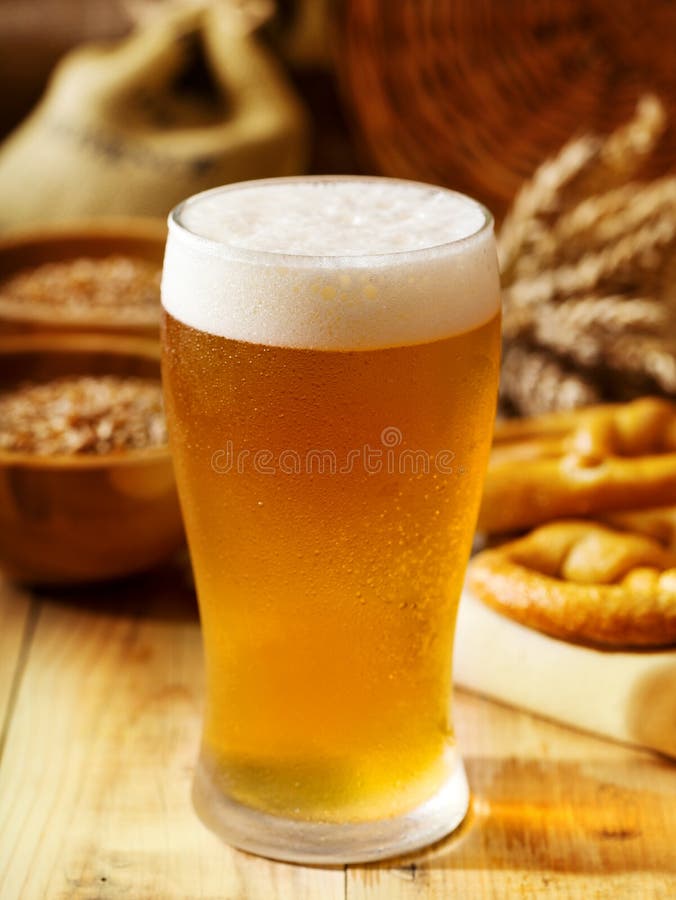 Still Life with Glass of Beer Stock Image - Image of food, life: 34211633