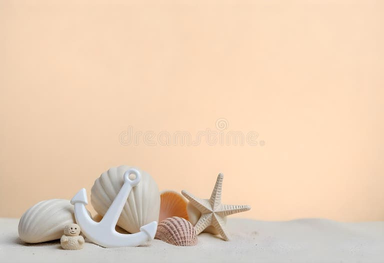 Beach Still Life stock illustration. Illustration of textile - 392841446