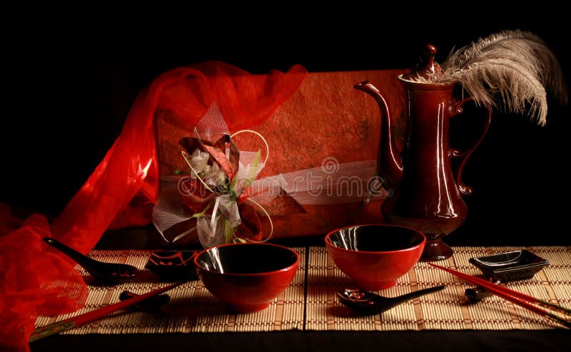 Still Life in the Japanese Style Stock Image - Image of nutrition ...