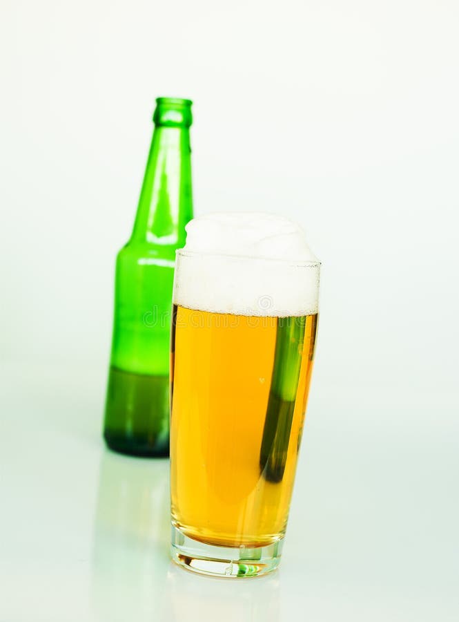 Still-life with light beer stock photo. Image of liquid - 293861096