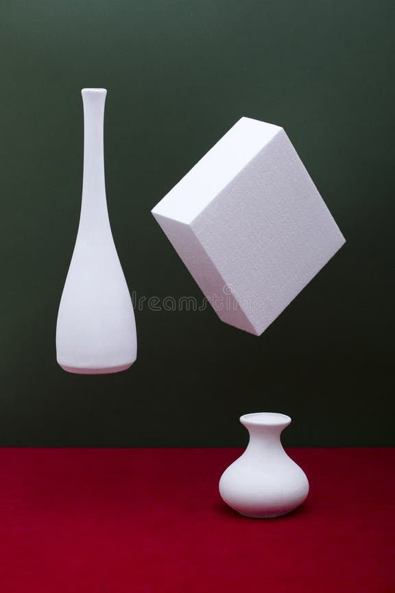 Still Life with Light Objects Stock Photo - Image of form, objects ...