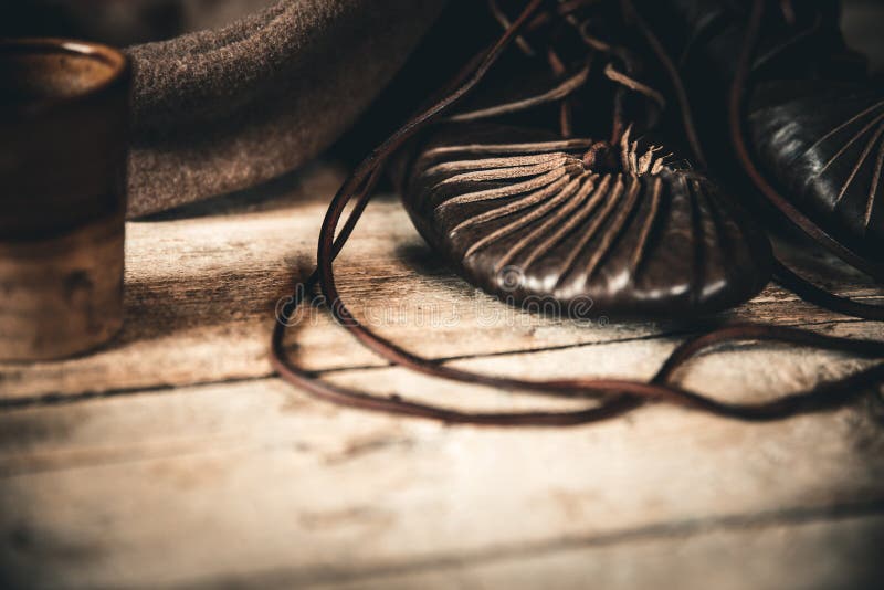 Still Life with Many Different Objects from the Medieval or Fantasy ...