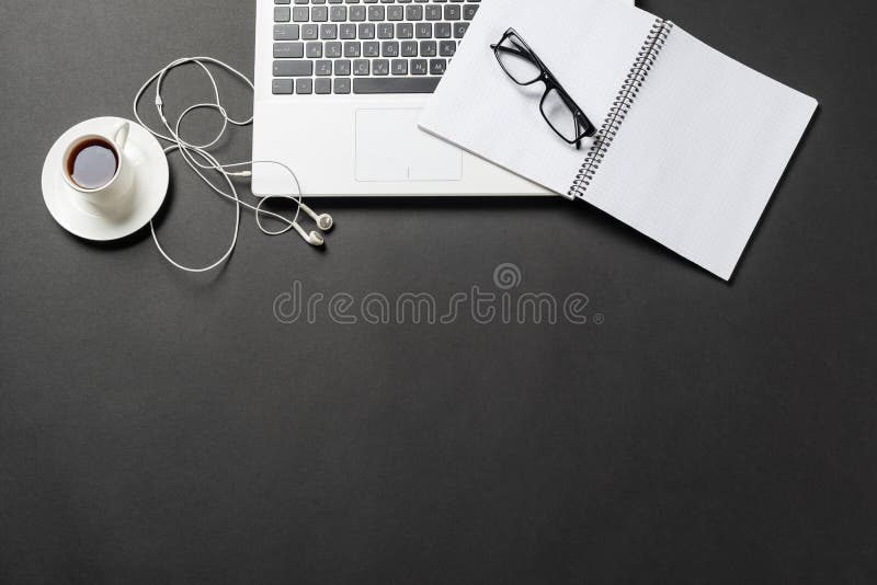 Still Life of Office Workplace with Supplies Stock Image - Image of ...